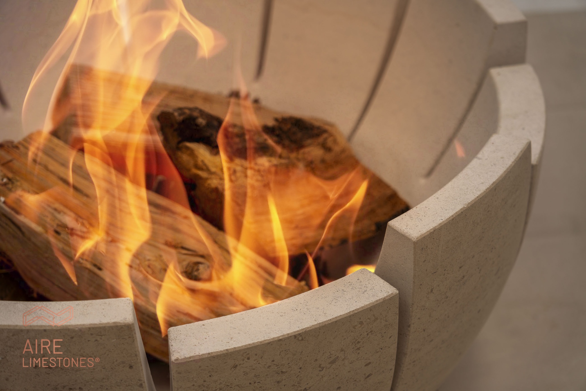 Ignite Fire Pit Collection ALS Stones - Natural Stone, Limestone ...