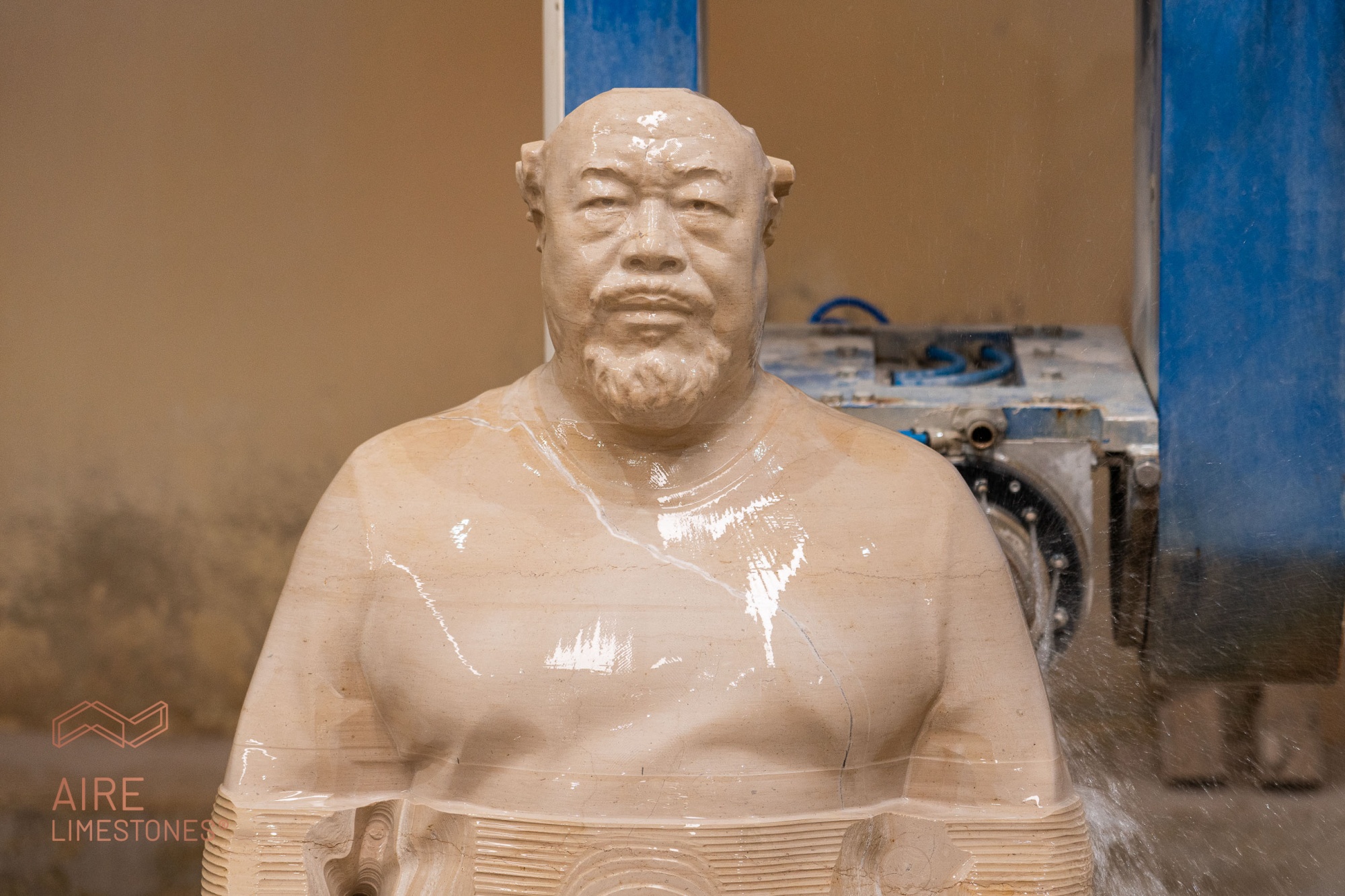 Ai Weiwei Statue Airelimestones - Natural Stone, Limestone, Marble ...