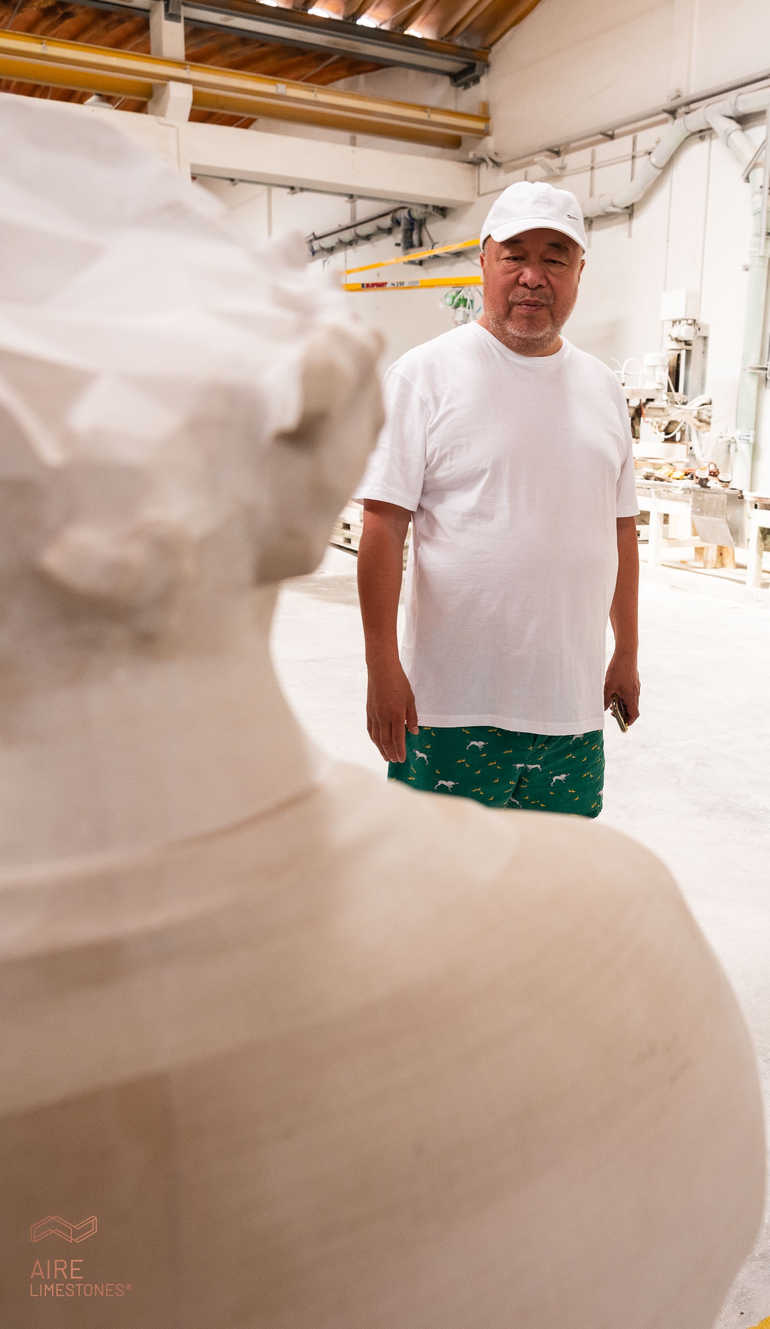 Ai Weiwei Statue Airelimestones - Natural Stone, Limestone, Marble ...