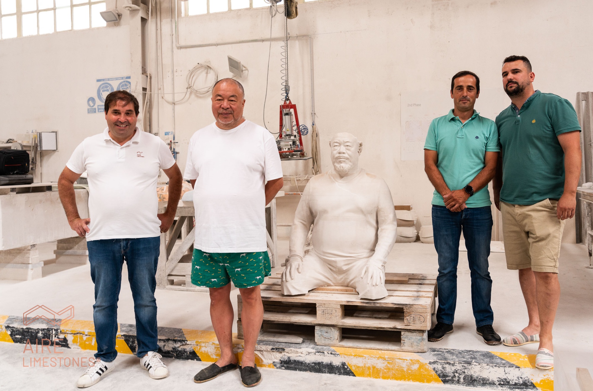 Ai Weiwei Statue Airelimestones - Natural Stone, Limestone, Marble ...