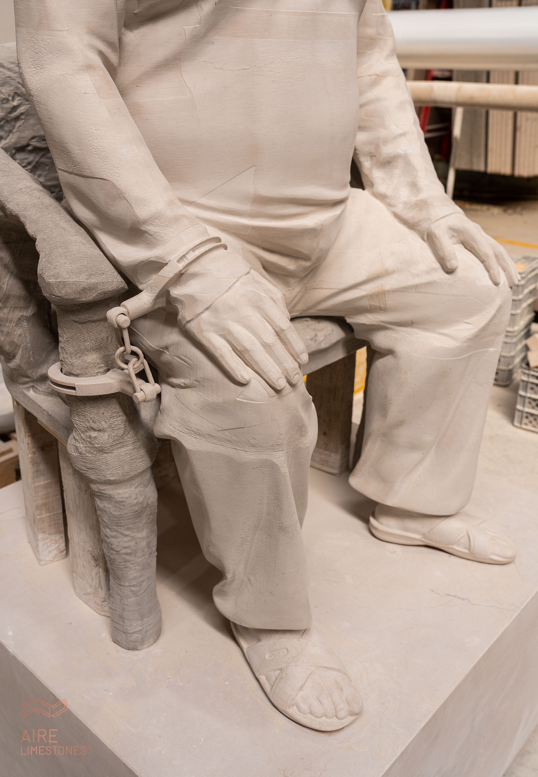 Ai Weiwei Statue Airelimestones - Natural Stone, Limestone, Marble ...